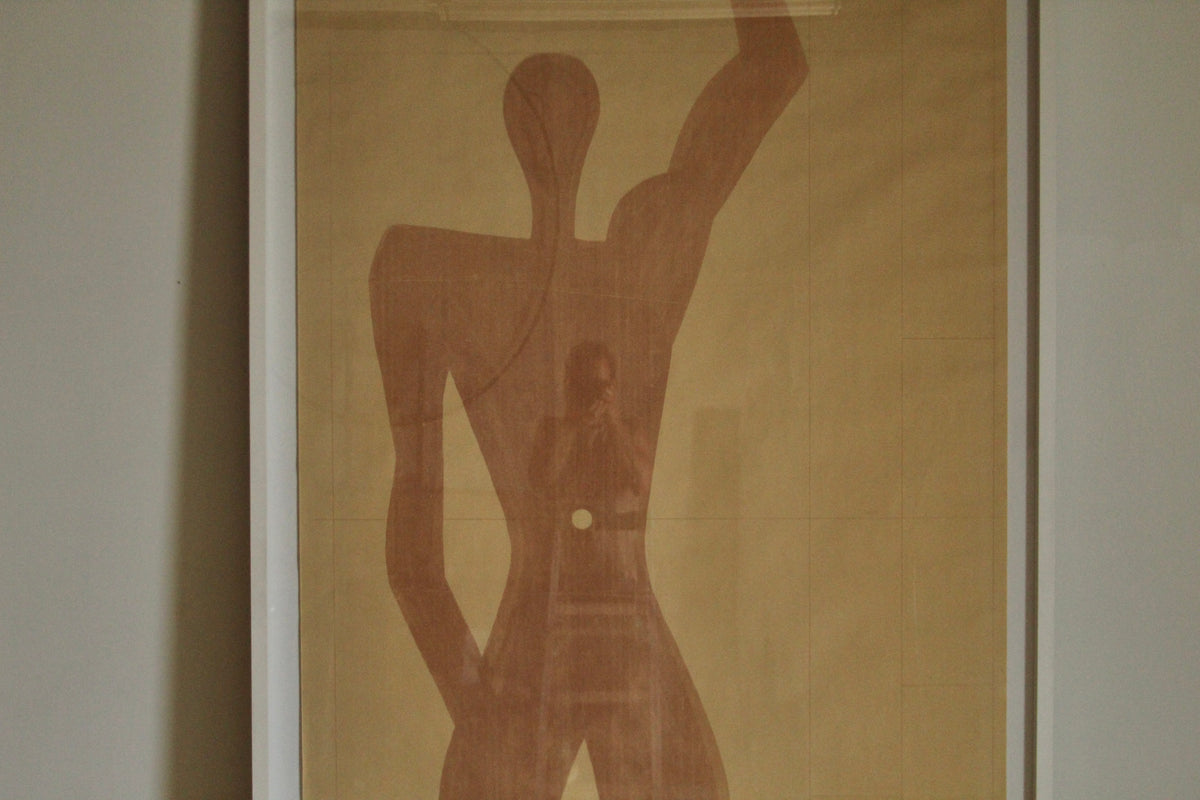 Monumental "Modulor Man" Print, 1940s, After Le Corbusier – Whatever ...